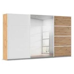 Kleiderschrank Rauch "Schwebet&uuml;renschrank OTTO ́s Choice Garderobe Schrank TOP ANGEBOT Avola", beige (eiche artisan, alpinwei&szlig;, leisten wei&szlig;), B:360cm H:210cm T:62cm, Holzwerkstoff, Schr&auml;nke, Kleiderschrank, mit eleganten Zierleisten in Chrom, Schwarz oder Wei&szlig; MADE IN GERMANY