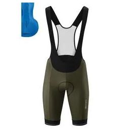 Fahrradhose Gonso "SITIVO Bib M", Herren, Gr. 6XL, Normalgr&ouml;&szlig;en, blau, 65% Polyamid, 35% Elasthan, Hosen Fahrradhose, Herren Radhose, Radlerhose mit speziellem Sitzpolster, Tight Fit