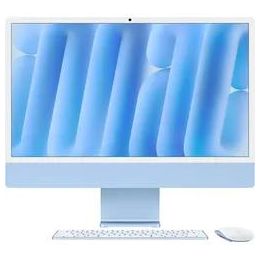 Apple iMac "iMac 24" CTO", blau, Mac OS, 16 GB RAM 256 GB SSD, Desktop-PCs, iMac