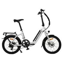 E-Bike SMARTMOTION "Smartmotion E20 Step thru" Gr. 50, wei&szlig;, Elektrofahrr&auml;der, 50,8cm
