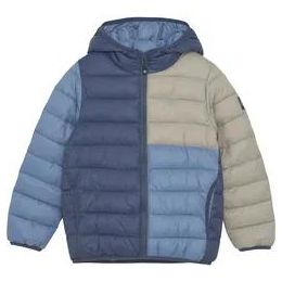 Steppjacke Color Kids "Steppjacke COJacket W. Hood - Quilted", M&auml;dchen, Gr. 152, blau (vintage indigo), Obermaterial: 100% Polyester PES., Jacken Steppjacke