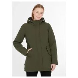 Parka Ragwear "NAVANUTI", Damen, Gr. XS, schwarz olive, Web, Obermaterial: 96% Polyester, 4% Elasthan, unifarben, h&uuml;ftbedeckend, gerader Abschluss, Jacken Parka