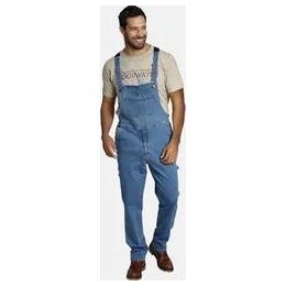 Latzjeans Jan Vanderstorm "Latzhose KEARON", Herren, Gr. 72, N-Gr, blau, Obermaterial: 98% Baumwolle CO. 2% Elasthan EL., Hosen