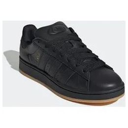 Sneaker Adidas ORIGINALS "CAMPUS 00S", Herren, Gr. 38,5, schwarz (core schwarz, core schwarz, core schwarz), Leder, Schuhe Sneaker
