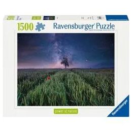 Puzzle Ravensburger "power of nature, Nachthimmel &uuml;ber dem Kornfeld", bunt, Puzzles, KinderB:80cm H:60cm, Pappe, Made in Germany, B:80cm H:60cm
