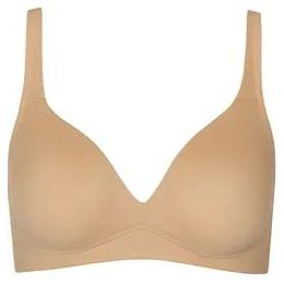 Soft-BH LISCA "Soft BH Maya", Damen, Gr. 75, Cup A, beige (powder beige), Obermaterial: 75% Polyamid PA. 25% Elasthan EL., BHs Soft-BH