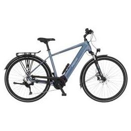E-Bike Fischer FAHRRAD "VIATOR 6.8I 711 55 ULTIMATE" Gr. 55, blau, Elektrofahrr&auml;der, 55cm, 28 Zoll (71,12cm)