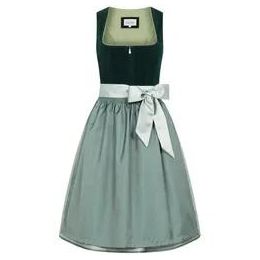 N&uuml;bler Dirndl N&Uuml;BLER "Dirndl Midi Elke", Damen, Gr. 40, EURO, gr&uuml;n, Obermaterial: 100% Polyester PES., Kleider