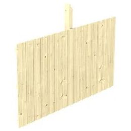 Skan Holz Carport-R&uuml;ckwand SKANHOLZ, natur, B:341 H:180, Holzwerkstoff, Gartenhaus-Seitenw&auml;nde, aus Deckeschalung 20x120mm