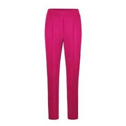 Schlupfhose GOLDNER "Damen-Schlupfhose SARA mit Stretchkomfort", Damen, Gr. 46, N-Gr, pink, Obermaterial: 50% Polyamid PA. 45% Viskose CV. 5% Elasthan EL., Hosen Schlupfhose