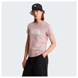 T-Shirt The North Face "W EVOLUTION HALF DOME SLIM SHORT SLEEVE TEE", Damen, Gr. XL, metal pink, Obermaterial: 100% Baumwolle, Shirts T-Shirt, schmaler Schnitt, kurze &Auml;rmel, atmungsaktives Material