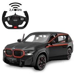 RC-Auto Jamara "BMW XM schwarz 2,4GHz", schwarz, Fernlenkfahrzeuge, KinderB:15,6cm H:12,2cm T:35,3cm, Kunststoff, LED-Licht; Ma&szlig;stab 1:14, B:15,6cm H:12,2cm T:35,3cm