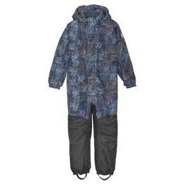 Schneeoverall Color Kids "Schneeoverall COOverall", M&auml;dchen, Gr. 110, N-Gr, blau (stone blau), Obermaterial: 100% Polyester PES., Overalls