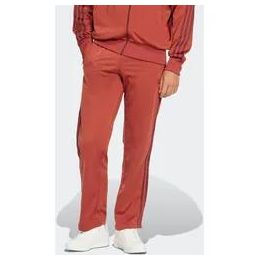 Sporthose Adidas ORIGINALS "ADICOLOR CLASSICS FIREBIRD", Herren, Gr. XXL, N-Gr, rot (preloved ruby, normal, gr.), Obermaterial: 100% Polyester, Hosen Sporthose, Trackpant-Design, mit Rei&szlig;verschlusstaschen, aus Polyester