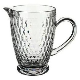 Villeroy & Boch Wasserkrug VILLEROY & BOCH "Krug Boston 1,3 l transparent", bunt (transparent), Karaffen