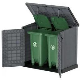 Ger&auml;tehaus Vcm "StoreAway M&uuml;lltonnenbox Gartenhaus 1200 L", grau, Ger&auml;teh&auml;user