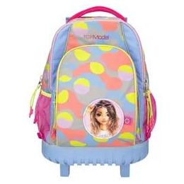 Reiserucksack Depesche "Schulrucksack Trolley Flash TOPModel 25 x 32 x 52 cm bunt", Kinder, Gr. B/H/T: 32cm x 52cm, bunt, Polyester, Rucks&auml;cke Reiserucksack
