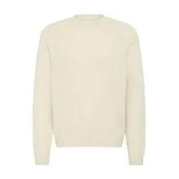 !Solid Strickfleece-Pullover SOLID "Strickpullover SDHamdani", Herren, Gr. XL, beige (oatmeal), Obermaterial: 39% Polyacryl PAN. 31% Nylon NY. 20% Polyester PES. 10% Wolle WO., Pullover