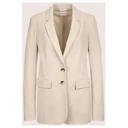 Madeleine Mode Jackenblazer MADELEINE "Blazer Langer Jersey-Blazer", Damen, Gr. 34, grau (kiesel), Obermaterial: 65% Viskose CV. 30% Polyamid PA. 5% Elasthan EL., Modern, normal, Blazer