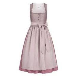 N&uuml;bler Dirndl N&Uuml;BLER "Dirndl lang Adele", Damen, Gr. 42, EURO, rosa, Obermaterial: 100% Polyester PES., Kleider