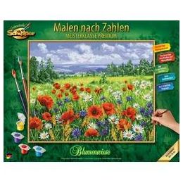 Malen nach Zahlen Schipper "Meisterklasse Premium - Blumenwiese", bunt, Malvorlagen, KinderB:40cm H:50cm, Made in Germany, B:40cm H:50cm