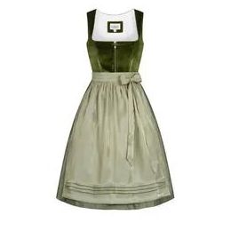 N&uuml;bler Dirndl N&Uuml;BLER "Dirndl Midi Kamila", Damen, Gr. 40, EURO, gr&uuml;n, Obermaterial: 100% Polyester PES., Kleider