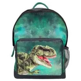 Rucksack Depesche "Rucksack Dino World 36 x 27 cm bunt", Kinder, Gr. B/H/T: 27cm x 17cm x 36cm, bunt, Polyester, Rucks&auml;cke Rucksack
