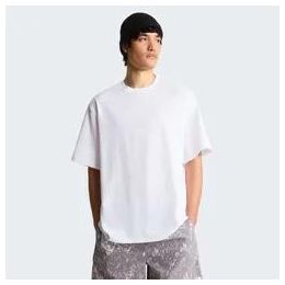 T-Shirt The North Face "M TNF ESSENTIAL SIMPLE DOME OS SS TEE", Herren, Gr. L, tnf wei&szlig;, Obermaterial: 100% Baumwolle, normal, Rundhals, Shirts T-Shirt, lockere Oversized-Passform, Kurzarm, f&uuml;r Alltag und Freizeit