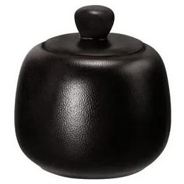 Zuckerstreuer Seltmann Weiden "Zuckerdose Liberty Velvet Black 260 ml schwarz", schwarz, Zuckerstreuer