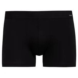 Boxershorts Calida "Boxershort New Boxer Cotton Code 1er Pack", Herren, Gr. 46-48, schwarz, Obermaterial: 95% Baumwolle CO. 5% Elasthan EL., Unterhosen