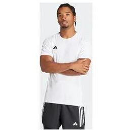 Laufshirt Adidas PERFORMANCE "ADIZERO E TEE", Herren, Gr. 3XL, wei&szlig;, Obermaterial: 100% Polyester, normal, Rundhals, Shirts Laufshirt