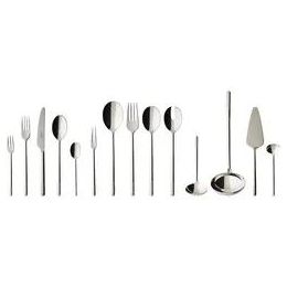Villeroy & Boch Besteck-Set VILLEROY & BOCH "Tafelbesteck Ella 70er Set silber", silber, 70 tlg., Essbesteck-Sets