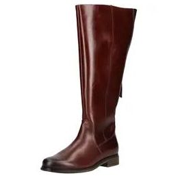 Stiefel Gabor COMFORT "Gabor Comfort Stiefel Nappaleder", Damen, Gr. 39, dunkelbraun, Nappaleder, Schuhe Stiefel