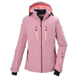 Skijacke Killtec "KSW 282 WMN SKI JCKT", Damen, Gr. 40, altrosa, Obermaterial: 100% Polyester;Futter: 100% Polyamid;F&uuml;llung: 100% Polyester, Jacken Skijacke, Wasserdichte, atmungsaktive Winterjacke mit verstellbaren Details