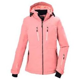 Skijacke Killtec "KSW 282 WMN SKI JCKT", Damen, Gr. 46, hellpink, Obermaterial: 100% Polyester;Futter: 100% Polyamid;F&uuml;llung: 100% Polyester, Jacken Skijacke, Wasserdichte, atmungsaktive Winterjacke mit verstellbaren Details