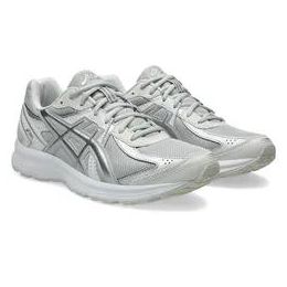 Sneaker asics SPORTSTYLE "JOG 100S", Damen, Gr. 44, cloud grau, pure silber, Synthetik, Schuhe Sneaker