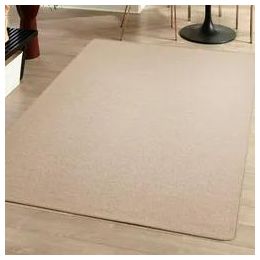 Teppich ANDIAMO "Luton, Made in Germany" Gr. 4, beige (dunkelbeige), B:160cm H:5mm L:240cm, Kunstfaser, Teppiche, Teppich, melierte Optik, auch als L&auml;ufer, Wohnzimmer & Schlafzimmer