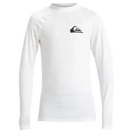 Neopren Shirt Quiksilver "Everyday", Kinder, Gr. 12, wei&szlig;, Obermaterial:84% Microfaser, 16% Elasthan;, Shirts
