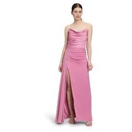 Abendkleid Vera Mont "Damen figurbetont", Damen, Gr. 38, Normalgr&ouml;&szlig;en, rot (perfect rose), Satin, Obermaterial: 97% Polyester, 3% Elasthan. Futter: 100% Polyester, figurbetont lang, Kleider Abendkleid, Schluppe