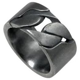 CAI Fingerring CA&Iuml; "925/- Sterling Silber matt oxidiert schwarz" Gr. 64, wei&szlig;, Fingerringe, Herren, 064 (20,4), Silber 925 (Sterlingsilber), Fingerring