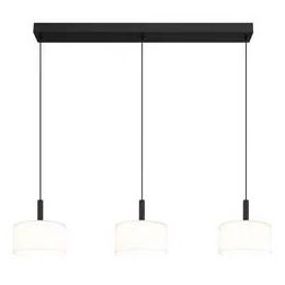 Globo LIGHTING LED Pendelleuchte "TRENTON", schwarz, 1 Stk., Leuchten, H&auml;ngelampe/H&auml;ngeleuchte/Wohnzimmer/Esstisch/elegant, LED Pendelleuchte