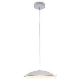 Sch&ouml;ner Wohnen LED Pendelleuchte "LENTE", wei&szlig;, 1, &Oslash; 40cm H: 30cm, 1 Stk., SCH&Ouml;NER WOHNEN-KOLLEKTION, Leuchten, SCH&Ouml;NER WOHNEN Kollektion, Downlight, LED Pendelleuchte