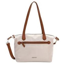 Emily & Noah Shopper EMILY & NOAH "Shopper E&N Jarina", Damen, Gr. B/H/T: 33cm x 22cm x 13cm 0, beige (beige 400), Polyester, Taschen Shopper