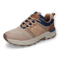 Sneaker Camel Active, Herren, Gr. 41, grau (stone, multi), Synthetik, Textil, Schuhe Sneaker, Retro Sneaker, Chunky Sneaker, Schn&uuml;rschuh f&uuml;r den Alltag