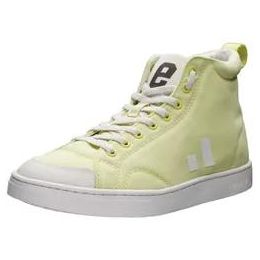 Sneaker Ethletic "Active Hi Cut", Herren, Gr. 39, gelb (lime gelb, just wei&szlig;), Obermaterial: 100% Baumwolle; Futter: 100% Baumwolle; Decksohle: 100% Baumwolle; Sohle: 100% Naturkautschuk, Schuhe Sneaker, Keine Angabe