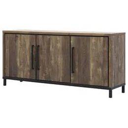 Sideboard OMG DESIGN "Vasto", braun (espresso), B:168cm H:80cm T:45cm, Holzwerkstoff, Sideboards, Sideboard, mit Soft-Close, in zwei Breiten