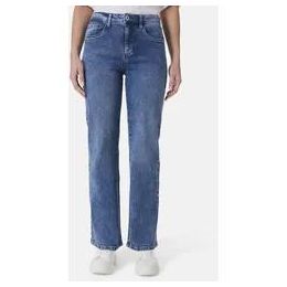 Weite Jeans STOOKER WOMEN "Mary Stretch Wide leg fit", Damen, Gr. 38, L&auml;nge 30, blau (light blau random), Jersey, 99% Baumwolle, 1% Elasthan, weit lang, Jeans, Wide Leg Fit Casual Clean Wash Jersey f&uuml;r Damen
