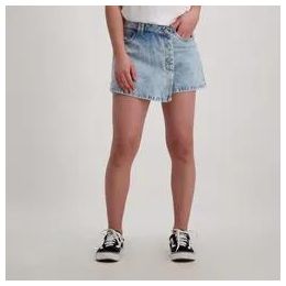 Jeansshorts Cars Jeans, M&auml;dchen, Gr. 8 (122), N-Gr, beige (stone bleached), Denim/Jeans, Obermaterial: 99% Baumwolle, 1% Elasthan, Abriebeffekte, Destroyed-Effekte, regular fit extrakurz, Jeans Jeansshorts