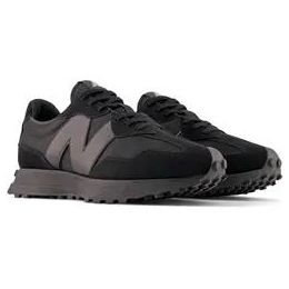 Sneaker New Balance "MS327", Herren, Gr. 46,5, schwarz (schwarz, schwarz), Synthetik, Textil, Schuhe Sneaker