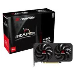 Powercolor Grafikkarte "AMD Radeon RX 9060 XT 16GB GDDR6", ohne farbbezeichnung, Grafikkarten